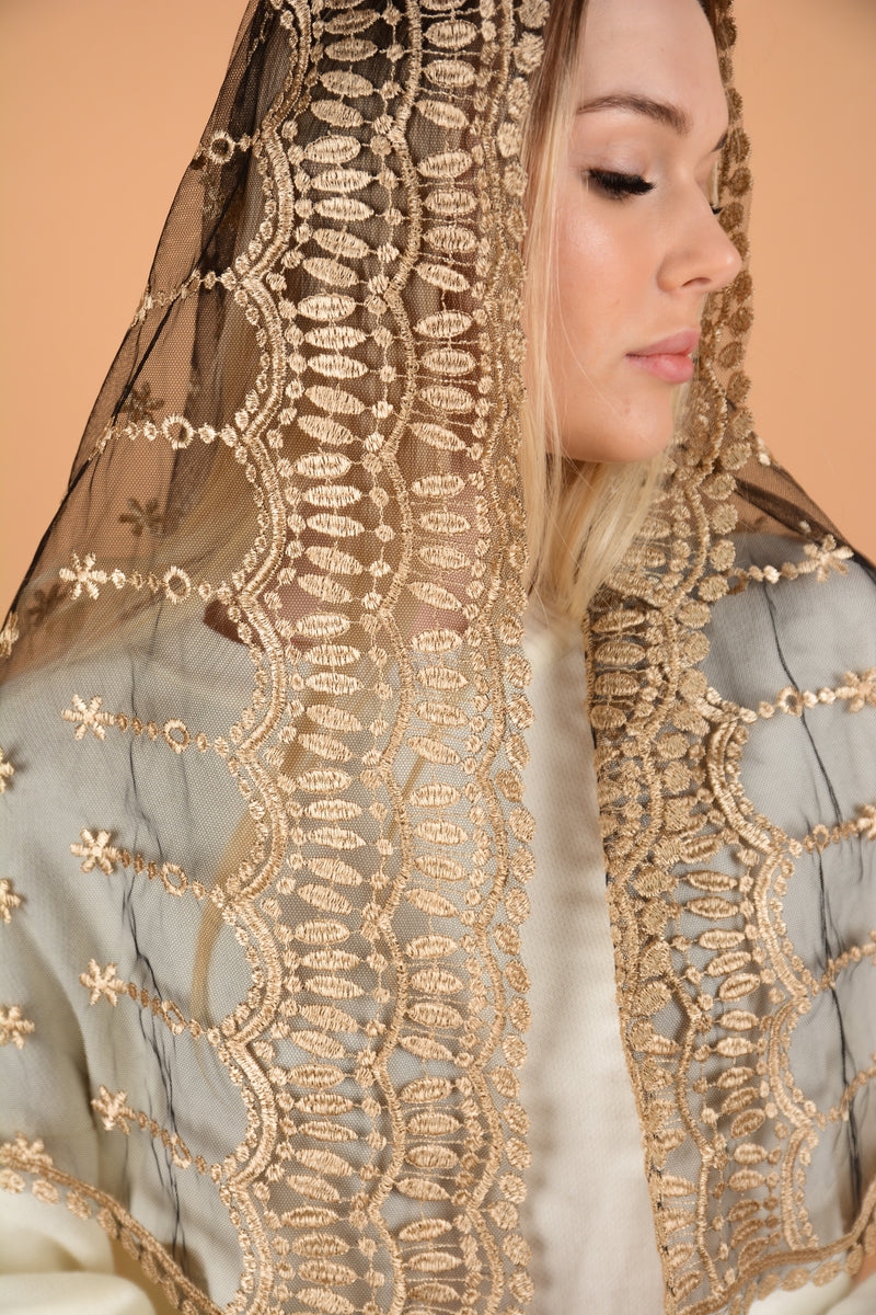 Classic Catholic veil – MariaVeils